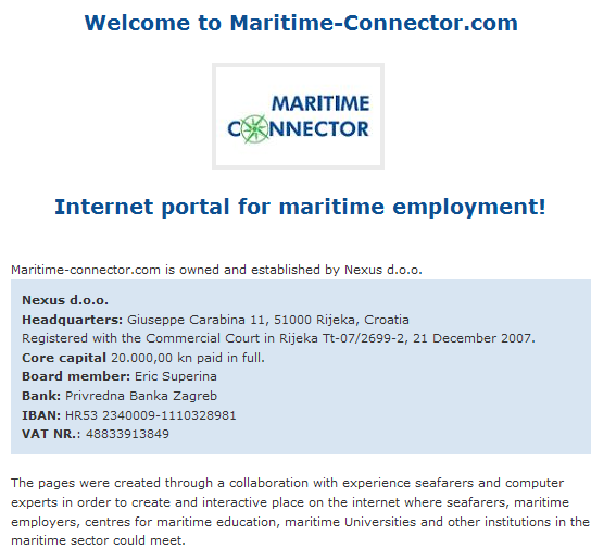 Maritime Connector
